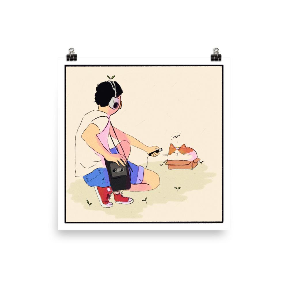 FIELD RECORDINGS ART PRINT – Inner Ocean Records